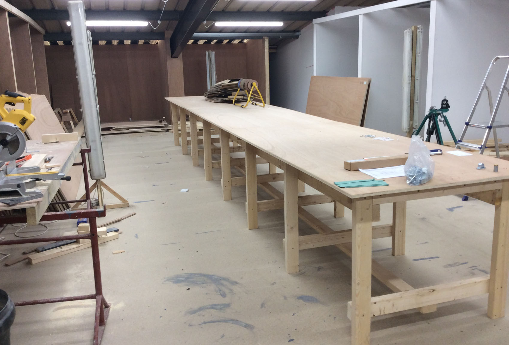 NVQ Electrical students gaining work experience