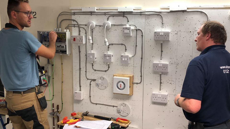 Great progress on The Advanced Domestic Electrical Course