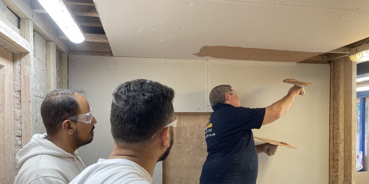 Everything you need to know about plastering training | Able Skills