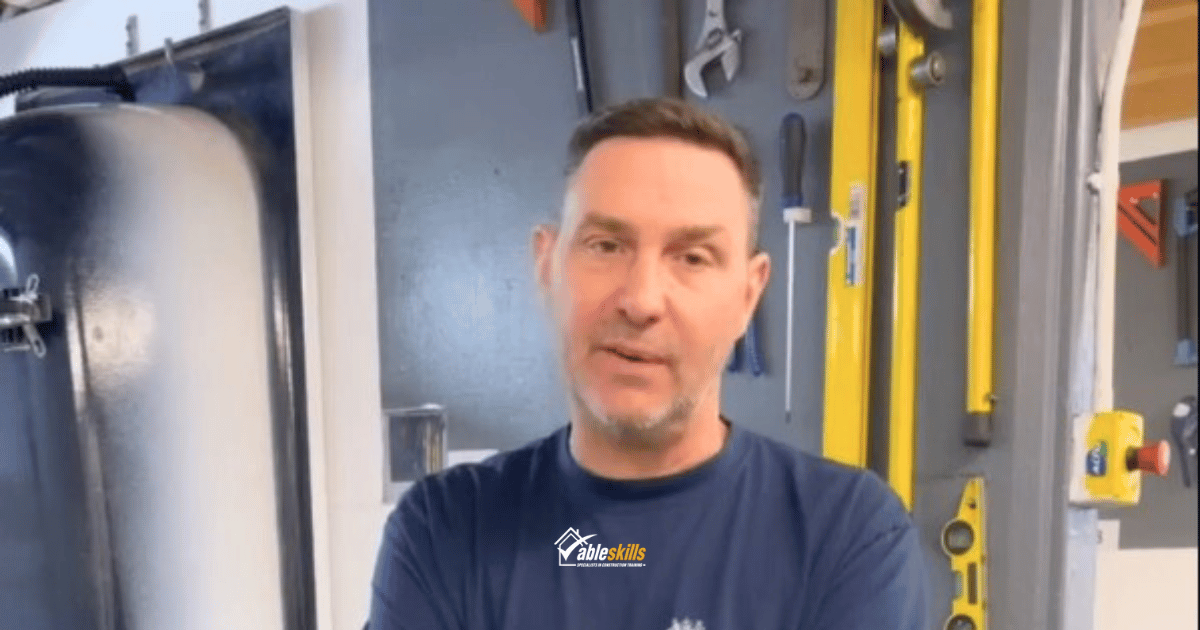 Student story: plumbing with Gavin | Able Skills