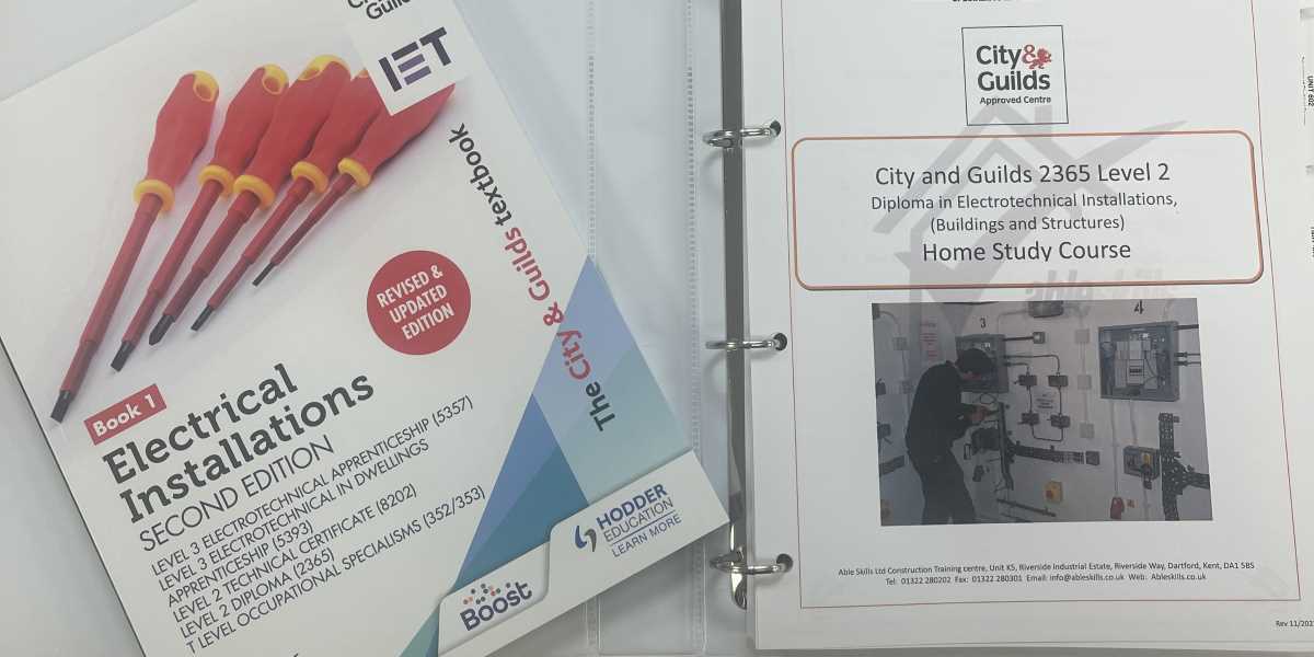 Study in your own time towards a career in electrical | Able Skills